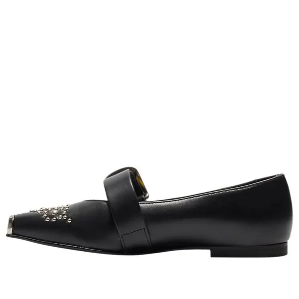 Onitsuka Tiger Ballerina Studded Flats - Black/silver