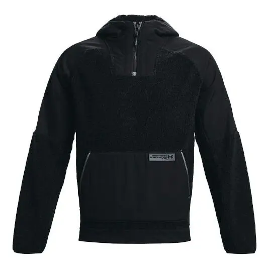 Under Armour Mission Boucle Anorak Hoodie - Black