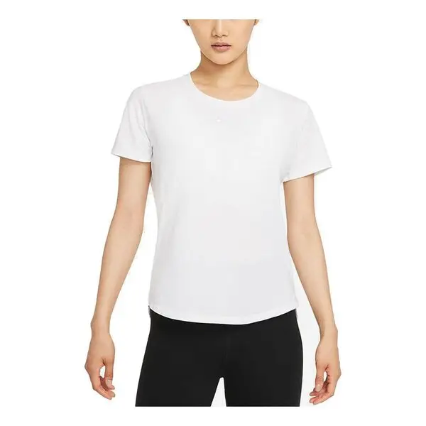 Nike Dri-fit Quick Dry Round-neck T-shirt - White