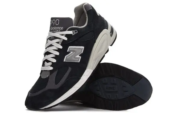 NEW BALANCE 990v2 Made In Usa Sneakers - Dark Blue