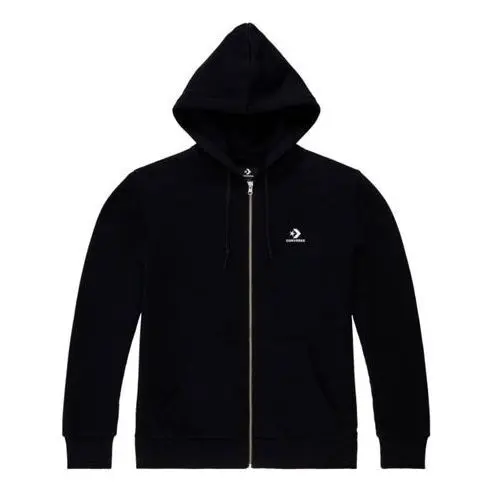 CONVERSE Embroidered Star Chevron Full-zip Hoodie