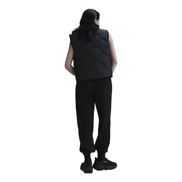 Nike Phoenix Fleece High Waisted Oversized Sweatpants - Black/sail