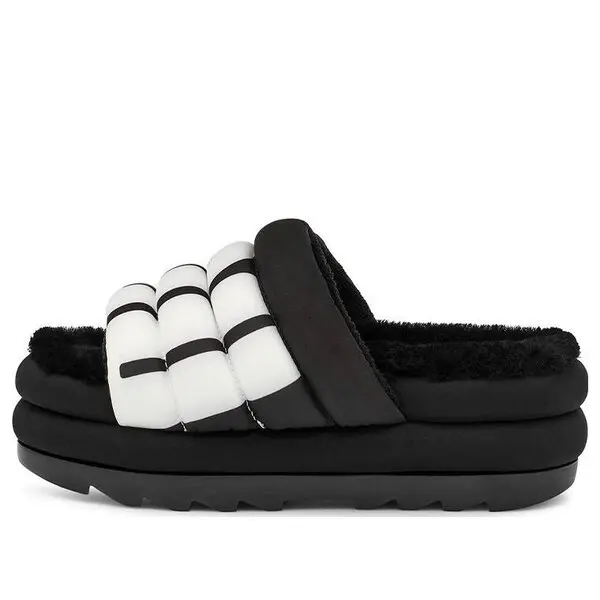 UGG Maxi Slide Logo - Black
