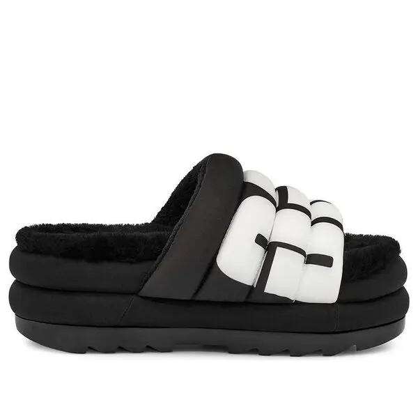 UGG Maxi Slide Logo - Black