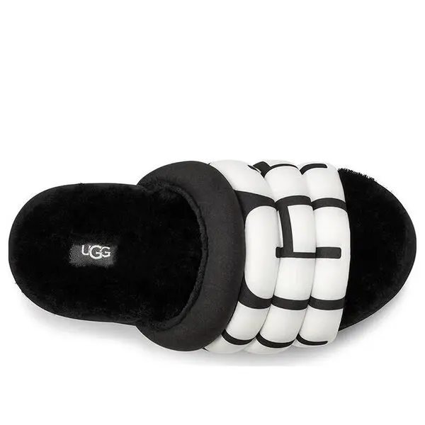 UGG Maxi Slide Logo - Black