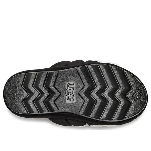 UGG Maxi Slide Logo - Black