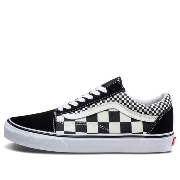 VANS Old Skool Mix Checker Low Top Sneakers - Black