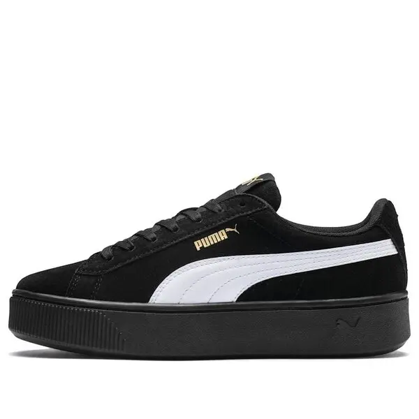 PUMA Vikky Stacked Retro Sneakers - Black