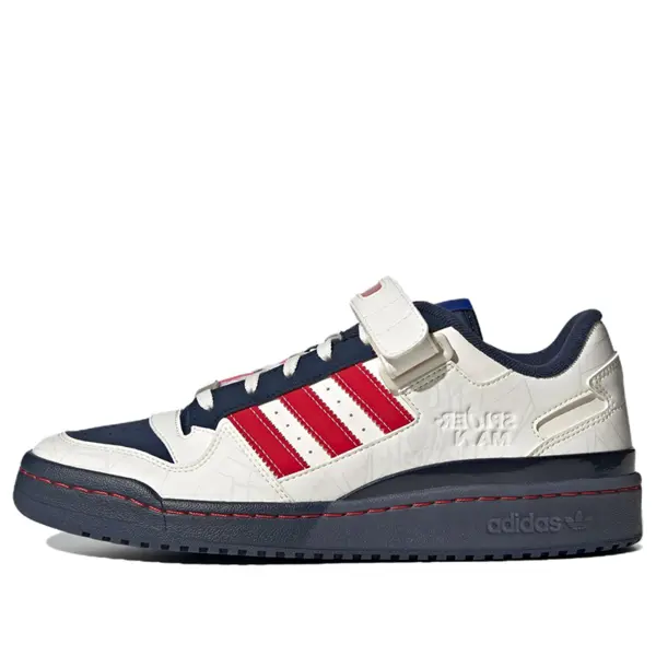 Adidas Forum Low X Spider-man Sneakers - White/red/blue