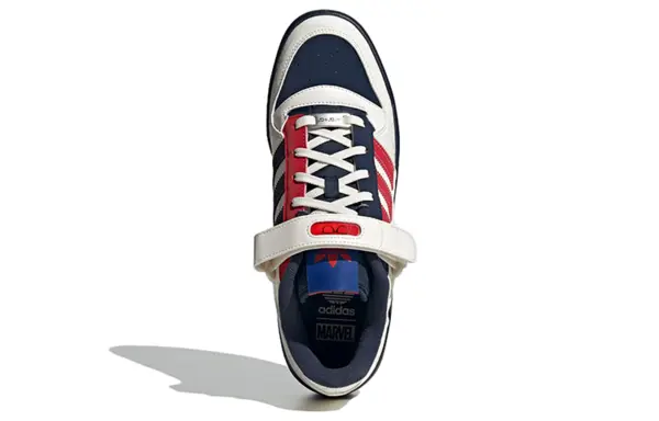 Adidas Forum Low X Spider-man Sneakers - White/red/blue