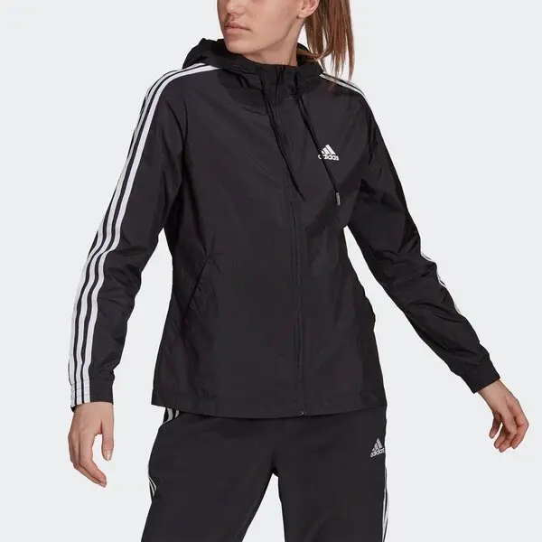 Adidas 3-stripes Hooded Windbreaker Jacket