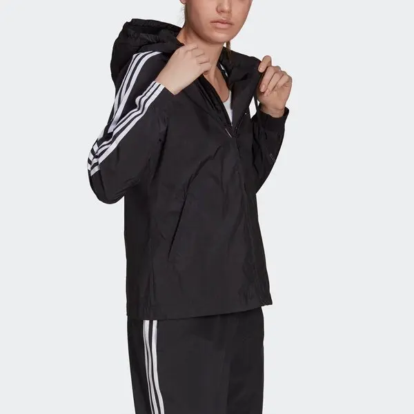 Adidas 3-stripes Hooded Windbreaker Jacket