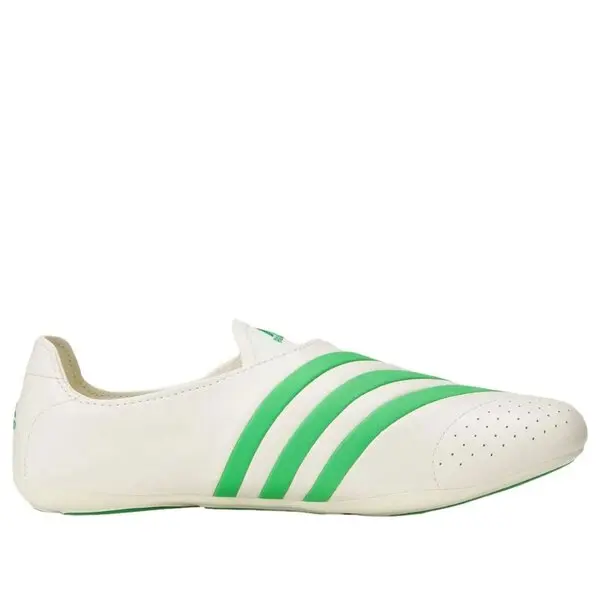 Adidas X Pharrell Williams Vario Flat Earther Sneakers - Cloud White/core Green