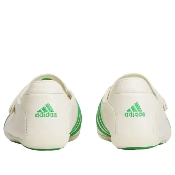 Adidas X Pharrell Williams Vario Flat Earther Sneakers - Cloud White/core Green
