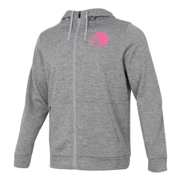 Nike Therma Zip-up Training Hoodie - Gray