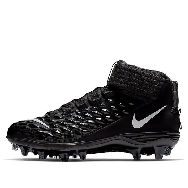 Nike Force Savage Pro 2 Mid-top Cleats - Black/white