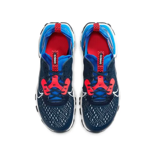 Nike React Vision 'midnight Navy' Sneakers - Blue/red