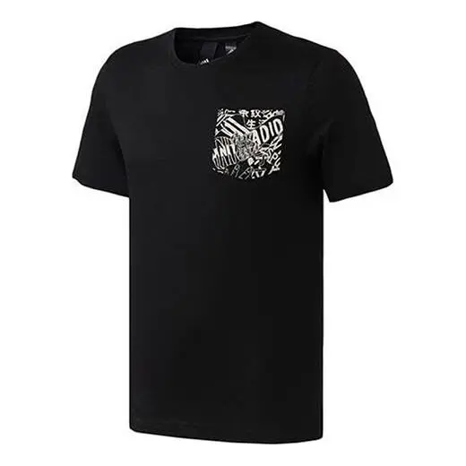 Adidas Must Haves Pocket Graphic Tee - Black
