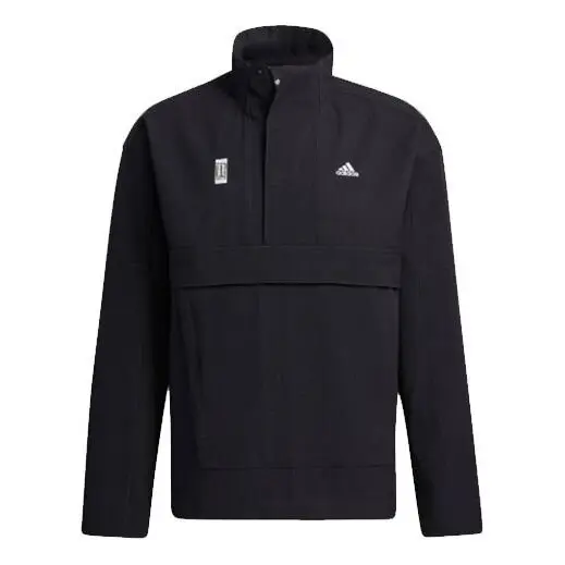 Adidas Wj Anorak Series Stand Collar Woven Jacket - Black