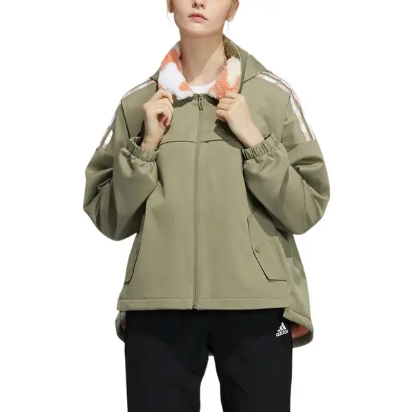 Adidas Str W Jkt Warm Hooded Jacket