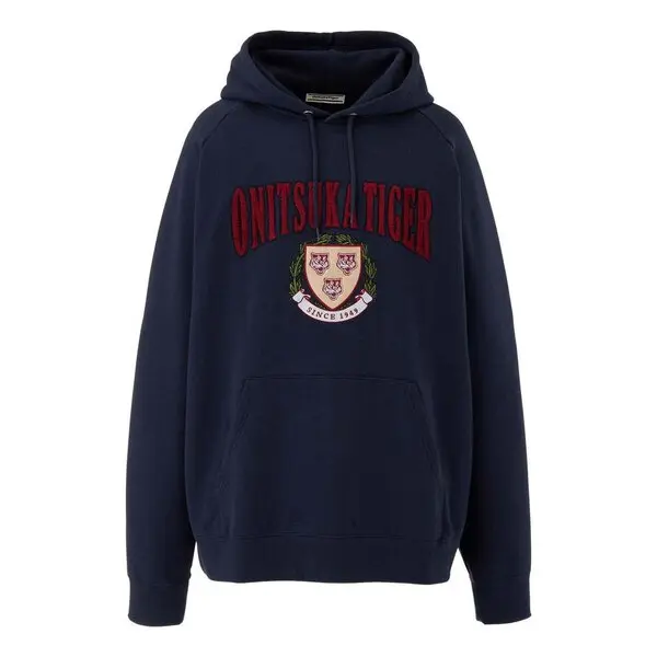 Onitsuka Tiger Graphic Hoodie - Navy