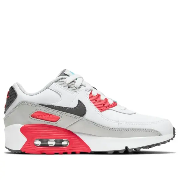 Nike Max 90 Leather Sneakers - White/red/blue