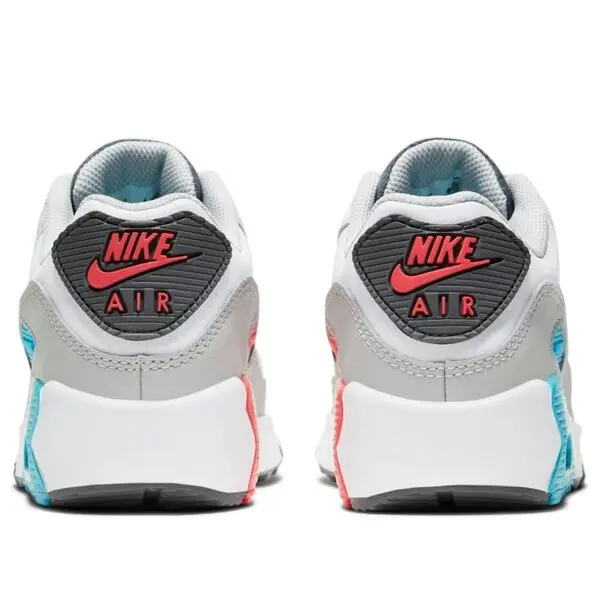 Nike Max 90 Leather Sneakers - White/red/blue