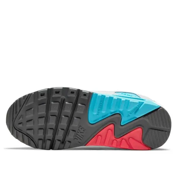 Nike Max 90 Leather Sneakers - White/red/blue