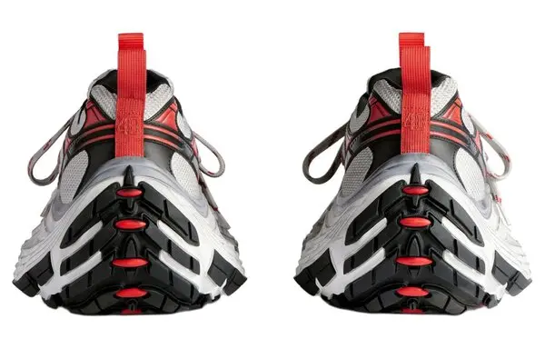 Balenciaga 10xl Sneaker - Grey/white/red