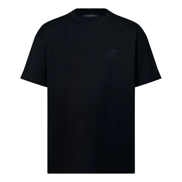 LOUIS VUITTON Damier Cotton Pique T-shirt