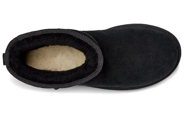 UGG Classic Mini Deco Suede Boot - Black