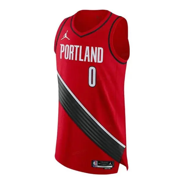 Nike Portland Trail Blazers Damian Lillard Statement Edition 2022/23 Authentic Jersey - Red