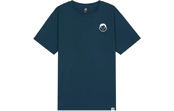 NEW BALANCE X Noritake Printing Short Sleeve T-shirt - Navy
