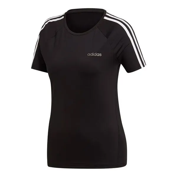 Adidas Design 2 Move 3-stripe T-shirt - Black