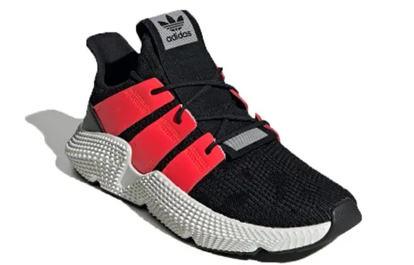 Adidas Prophere Lace Up Sneakers - Black/white/red