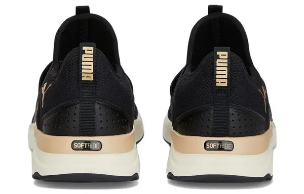 PUMA Softride Sophia Slip On Sneakers - Black