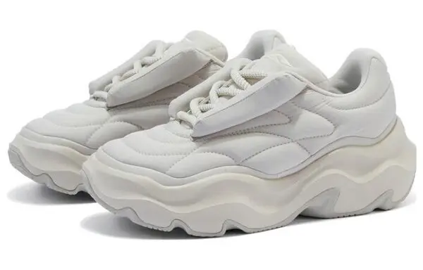 LI-NING Puff Runner Sneakers - White/grey