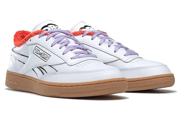 REEBOK X Tom & Jerry Club C Revenge "droopy" Sneakers - White