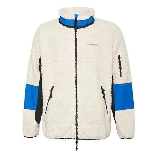 CONVERSE Colorblock Fleece Jacket - Sky