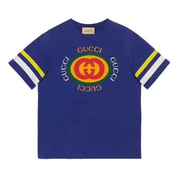 Gucci Cotton Jersey T-shirt - Blue