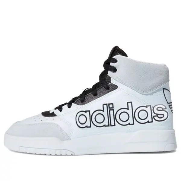 Adidas Originals Drop Step Xl High Top Sneakers - Blue/black