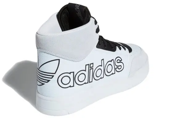 Adidas Originals Drop Step Xl High Top Sneakers - Blue/black