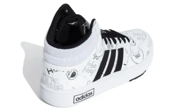 Adidas X Sesame Street Hoops 3.0 High Top Sneakers