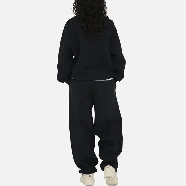 Nike X Stussy Wash Crew Fleece - Black
