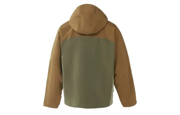 Nike Colorblock Hooded Jacket - Brown