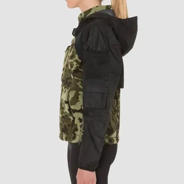 Nike Lab Camouflage Fleece Hooded Top