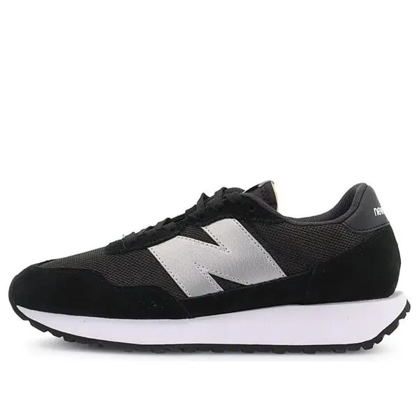 NEW BALANCE 237 "black Silver" Casual Sneakers - Black/goldsilver