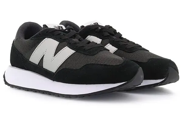 NEW BALANCE 237 "black Silver" Casual Sneakers - Black/goldsilver
