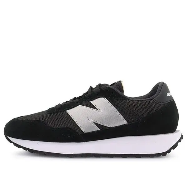 NEW BALANCE 237 "black Silver" Casual Sneakers - Black/goldsilver