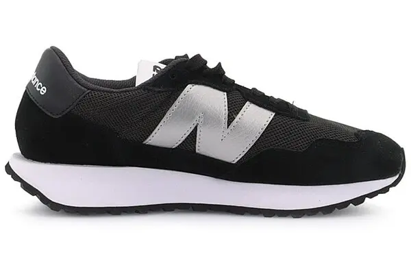 NEW BALANCE 237 "black Silver" Casual Sneakers - Black/goldsilver